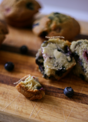 Blueberry and Raspberry Muffins