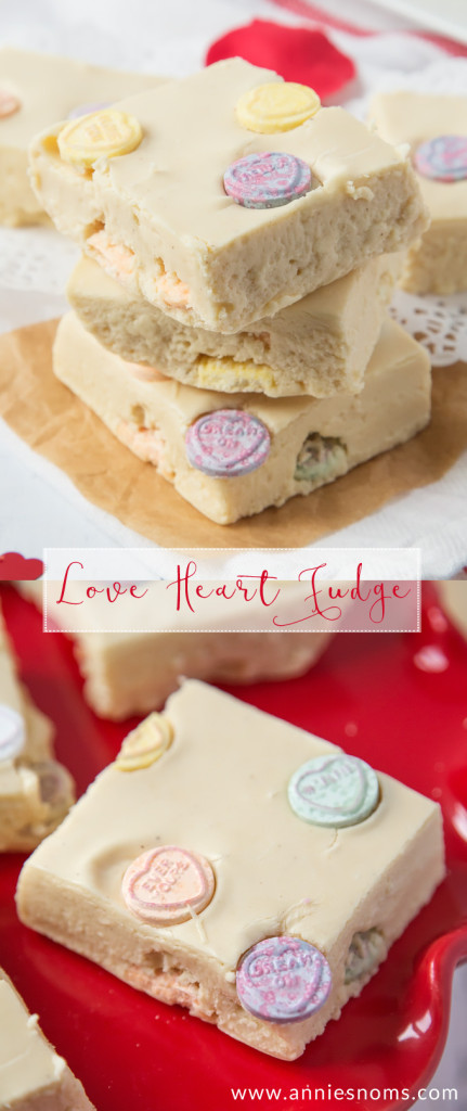 Love Heart Fudge - Annie's Noms