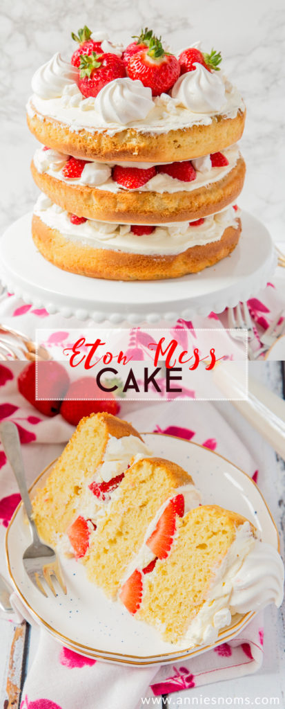 Eton Mess Cake - Annie's Noms