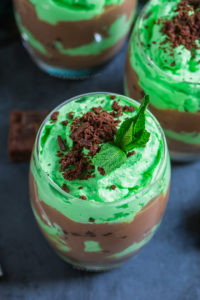 Mini Mint Chocolate Trifles - Annie's Noms