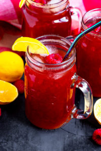 Raspberry Lemon Iced Tea - Annie's Noms