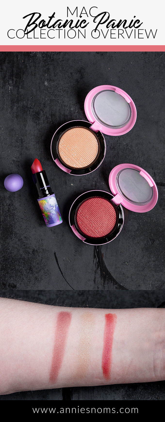 MAC Botanic Panic Collection - Swatches and First Impressions - Annie's ...