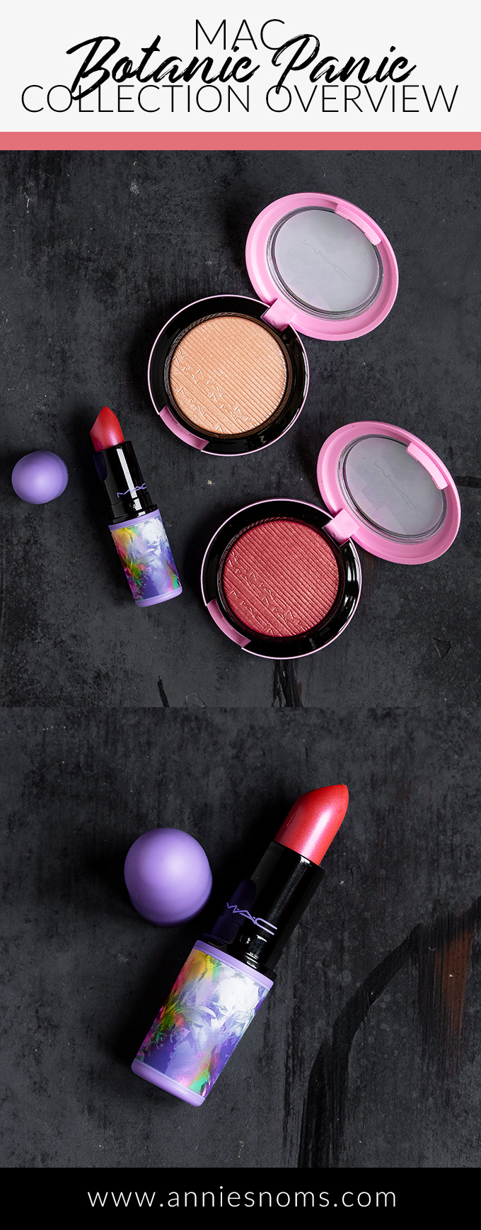 MAC Botanic Panic Collection - Swatches and First Impressions - Annie's ...