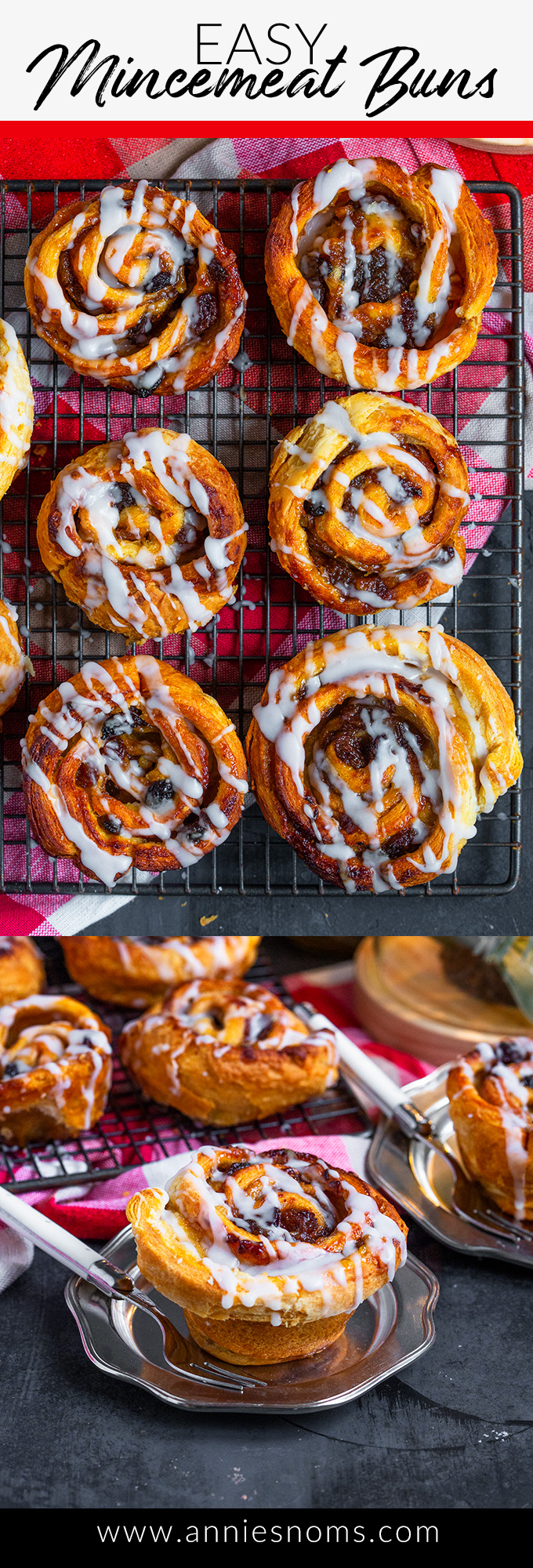 Easy Mincemeat Buns - Annie's Noms